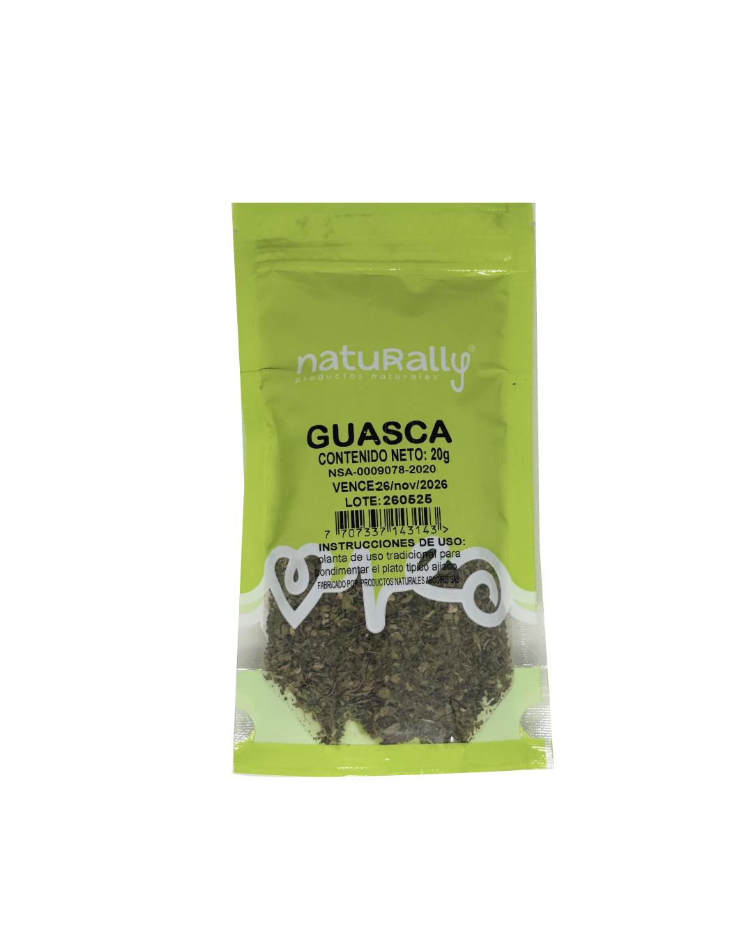 Guasca 20 gr - Naturally